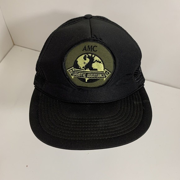Cobra Cap | Accessories | Vintage Amc Logistic Assistant Black Cobra ...